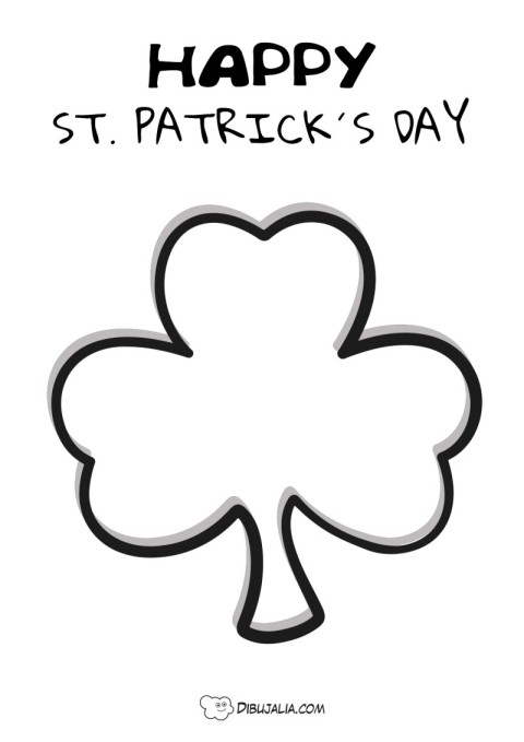 Dibujos para el St Patrick´s Day - Dibujalia
